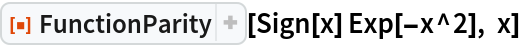 FunctionParity | Wolfram Function Repository
