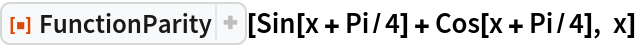 FunctionParity | Wolfram Function Repository