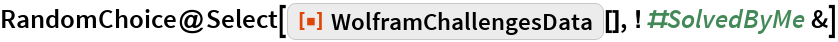 WolframChallengesData | Wolfram Function Repository