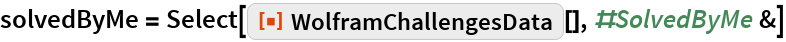 WolframChallengesData | Wolfram Function Repository