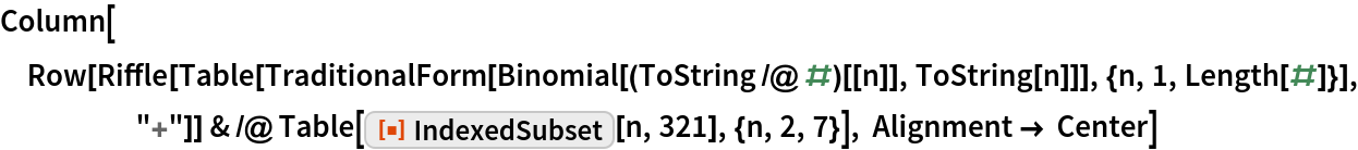 IndexedSubset | Wolfram Function Repository