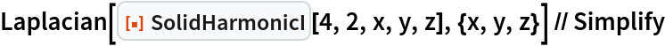 SolidHarmonicI | Wolfram Function Repository