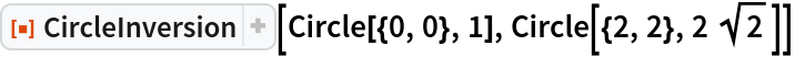 CircleInversion | Wolfram Function Repository