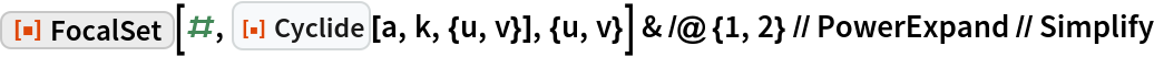 Cyclide | Wolfram Function Repository