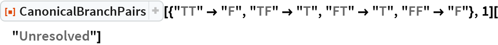 CanonicalBranchPairs | Wolfram Function Repository