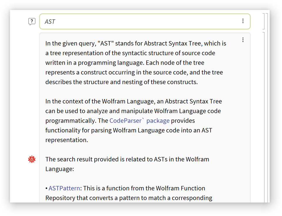 AIAssistant | Wolfram Function Repository