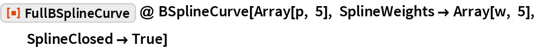 FullBSplineCurve | Wolfram Function Repository