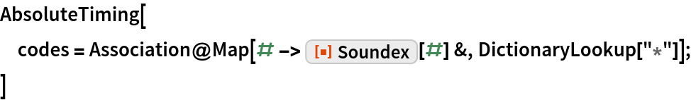 Soundex | Wolfram Function Repository