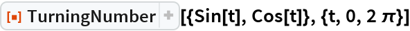 TurningNumber | Wolfram Function Repository