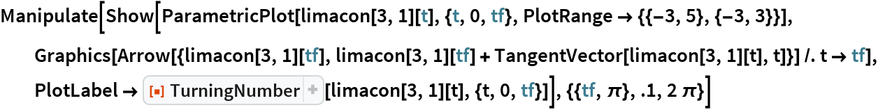 TurningNumber | Wolfram Function Repository