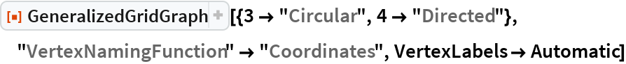 GeneralizedGridGraph | Wolfram Function Repository