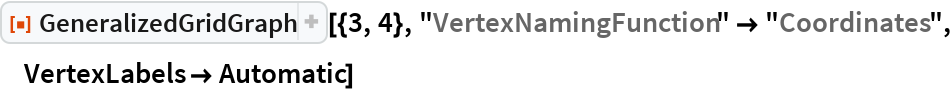 GeneralizedGridGraph | Wolfram Function Repository