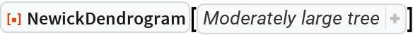 NewickDendrogram | Wolfram Function Repository