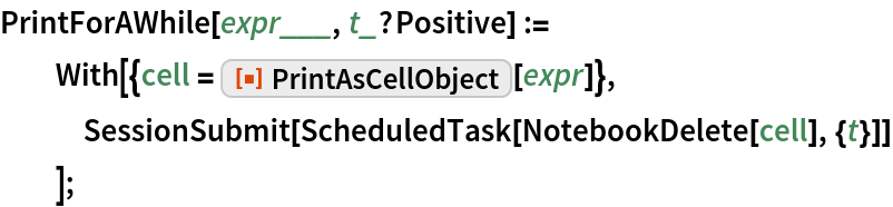 PrintAsCellObject | Wolfram Function Repository