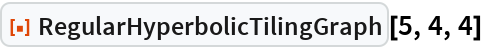 RegularHyperbolicTilingGraph | Wolfram Function Repository