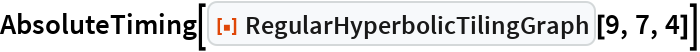 RegularHyperbolicTilingGraph | Wolfram Function Repository