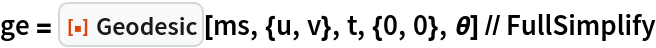 Geodesic | Wolfram Function Repository