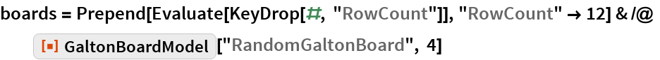 GaltonBoardModel | Wolfram Function Repository