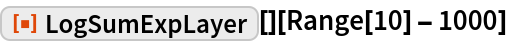 LogSumExpLayer | Wolfram Function Repository