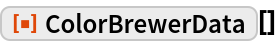ColorBrewerData | Wolfram Function Repository
