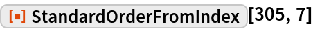 StandardOrderFromIndex | Wolfram Function Repository