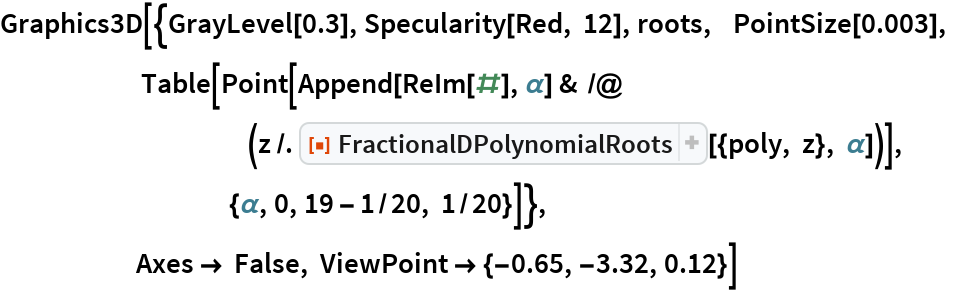 FractionalDPolynomialRoots | Wolfram Function Repository