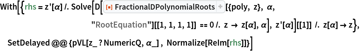 FractionalDPolynomialRoots | Wolfram Function Repository