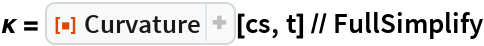 Curvature | Wolfram Function Repository