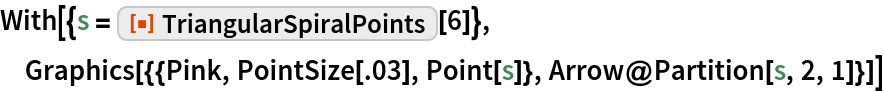 TriangularSpiralPoints | Wolfram Function Repository