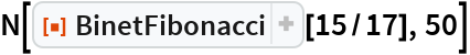 BinetFibonacci | Wolfram Function Repository