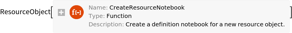 CreateResourceNotebook | Wolfram Function Repository