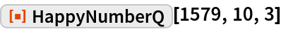 HappyNumberQ | Wolfram Function Repository