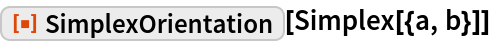 SimplexOrientation | Wolfram Function Repository