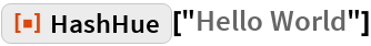 HashHue | Wolfram Function Repository