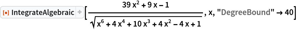IntegrateAlgebraic | Wolfram Function Repository