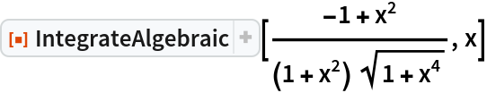 IntegrateAlgebraic | Wolfram Function Repository
