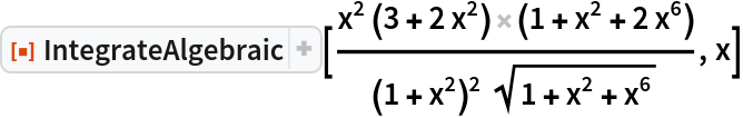 IntegrateAlgebraic | Wolfram Function Repository