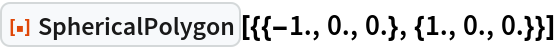 SphericalPolygon | Wolfram Function Repository