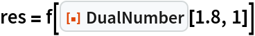 DualNumber | Wolfram Function Repository