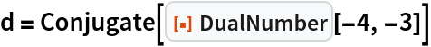 DualNumber | Wolfram Function Repository