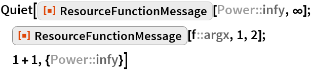 ResourceFunctionMessage | Wolfram Function Repository