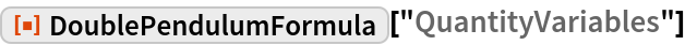 Doublependulumformula Wolfram Function Repository