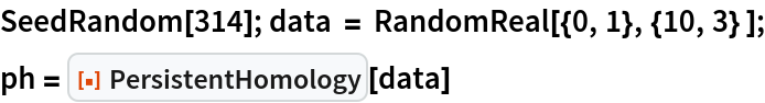 PersistentHomology | Wolfram Function Repository