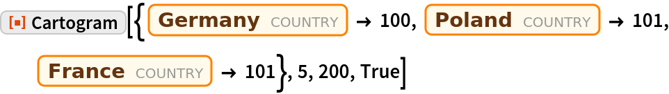Cartogram | Wolfram Function Repository