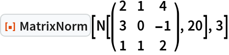 MatrixNorm | Wolfram Function Repository