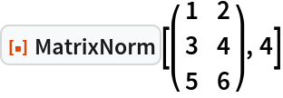 MatrixNorm | Wolfram Function Repository