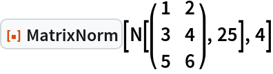 MatrixNorm | Wolfram Function Repository
