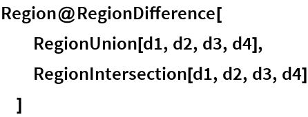 SymmetricDifference | Wolfram Function Repository