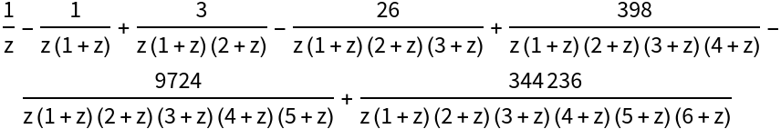 FactorialSeriesExpansion | Wolfram Function Repository