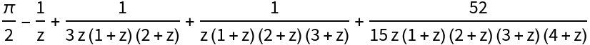 FactorialSeriesExpansion | Wolfram Function Repository